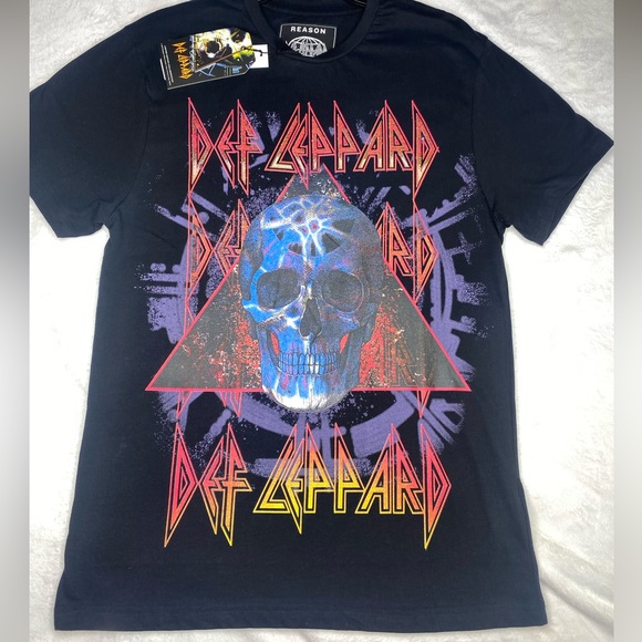 Reason | Shirts | Mens Def Leppard X Reason Limited Edition ...